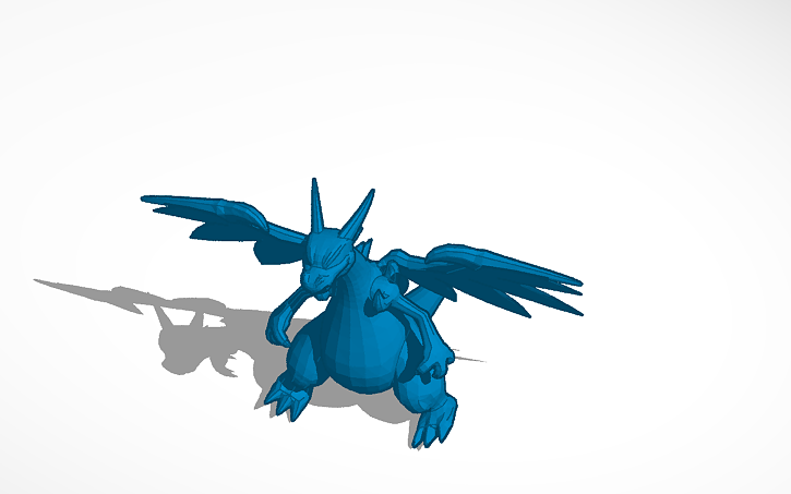 3D design Charizard - Tinkercad