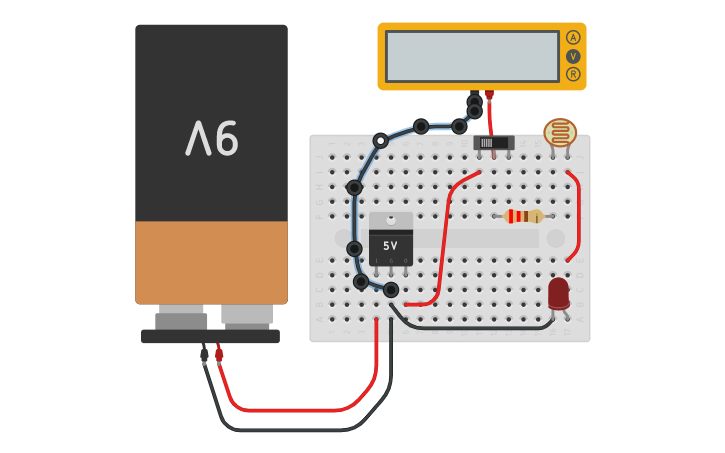Circuit design TC - N°4 Sensor | Tinkercad