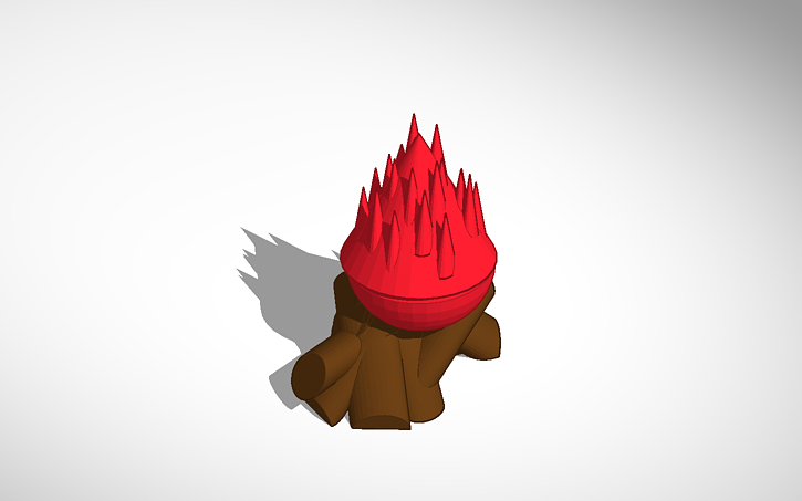 3D design Camp Fire - Tinkercad
