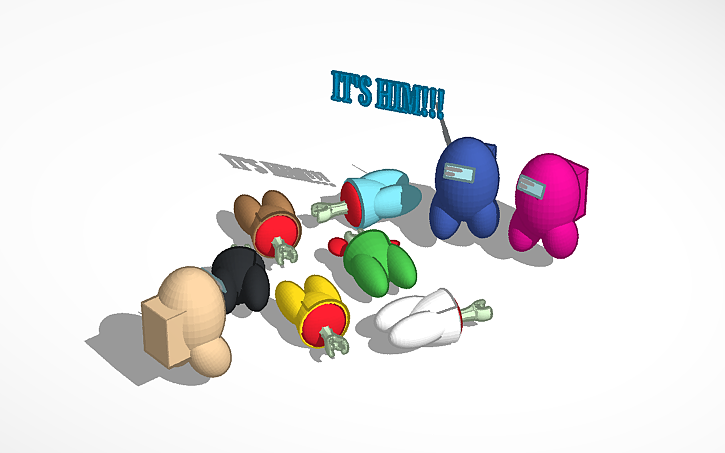 3D design A GOOD IMPOSTER IS A ACTOR | Tinkercad