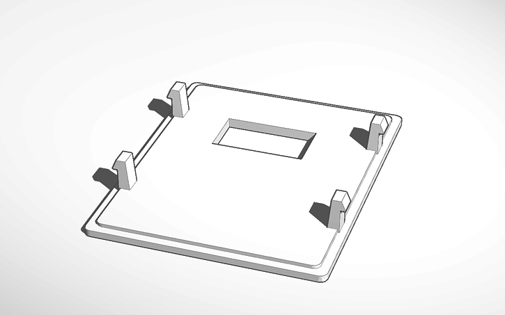 3d Design Arduino Leonardo Deckel Tinkercad