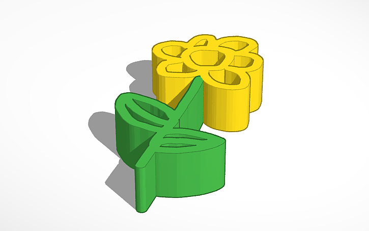 3D design Flower - Tinkercad