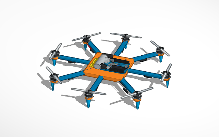 3D design DRONE | Tinkercad