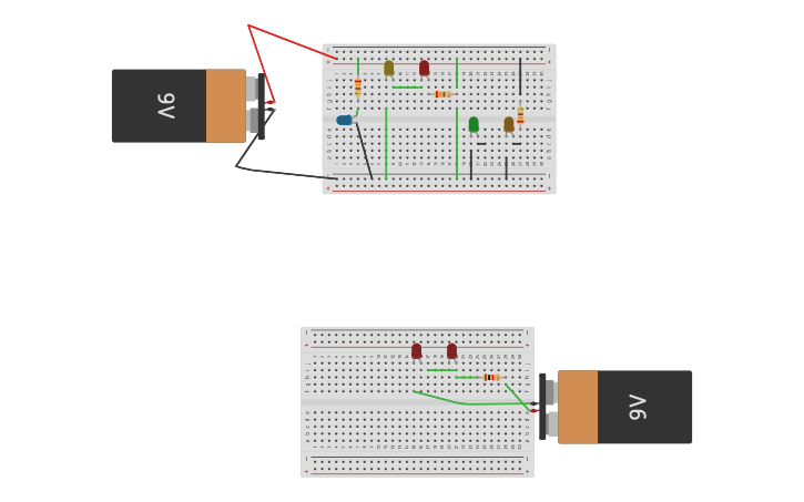 Circuit Design งานวงจรอนุกรม Tinkercad