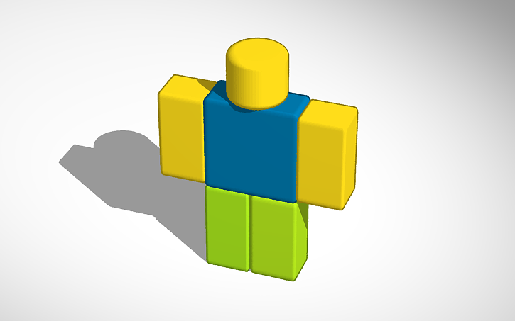 3D design roblox figure - Tinkercad