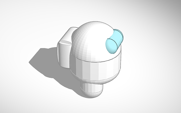 3D design Among us personage | Tinkercad