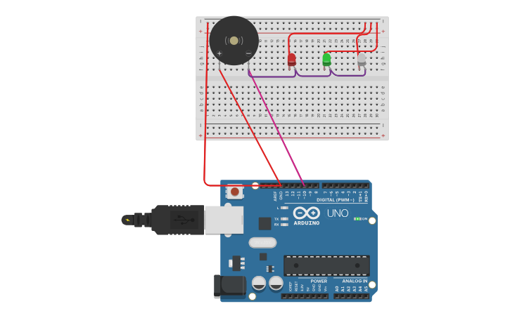 Circuit Design Happy Birthday To You Tinkercad
