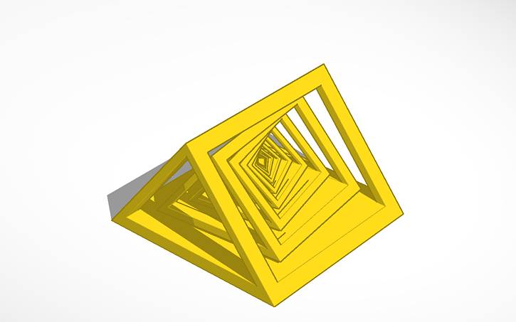 3D design Weird Twisty Triangle Thing #PlayingWithWaveDupe - Tinkercad