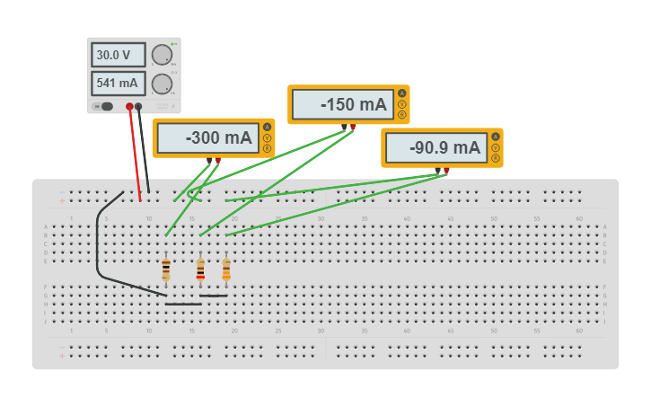 Circuit design Circuito paralelo, Sofia Castañeda Hernandez | Tinkercad