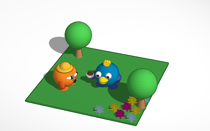 3D design scene from my fantasy | Tinkercad