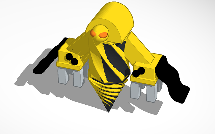 3D design transformers: buckethead (robot mode) | Tinkercad