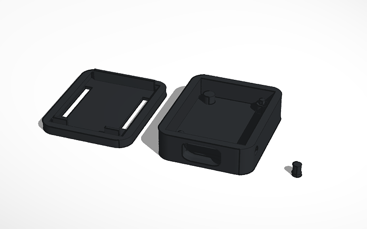 3d Design Wemos D1 Mini Case Wreset Button Tinkercad