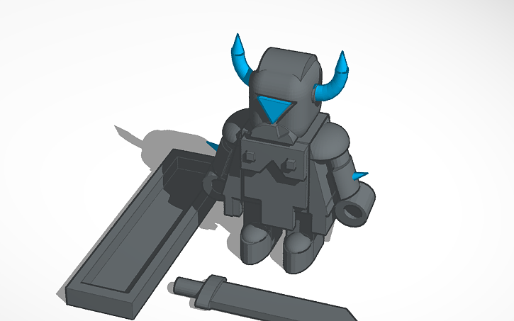 3D design Mini Pekka - Tinkercad
