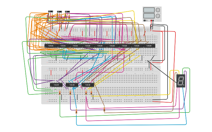 Circuit Design Problem 2 4 1 Combinational Logic Circuit Design Date Of Birth Tinkercad