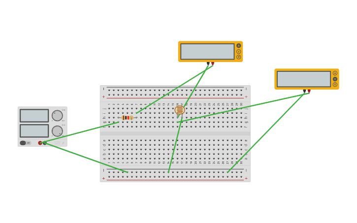 Circuit design LDR IV | Tinkercad
