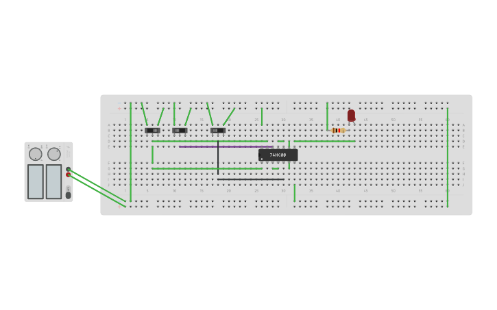 Circuit design 2:1 multiplexer | Tinkercad