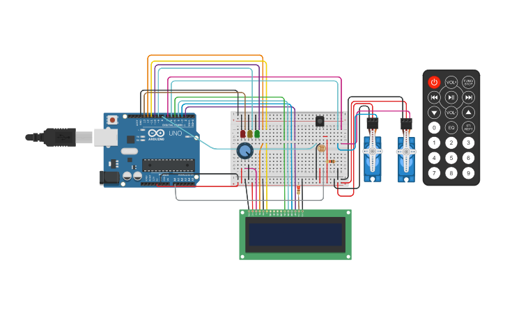 Circuit design Atividade | Tinkercad