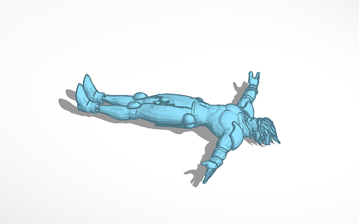 3D design Star Platinum - Tinkercad