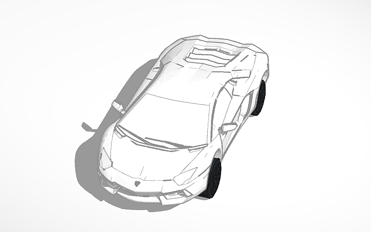 3D design Copy of make a lambo! | Tinkercad