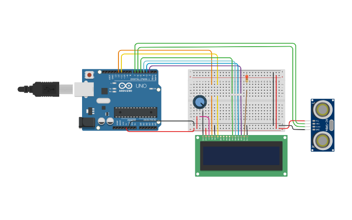 Circuit design Sensor de velocidad con arduino - Tinkercad