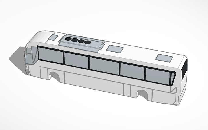 3D design Bus - Tinkercad