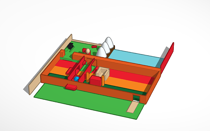 3D design my first ever room in thinker cad - Tinkercad
