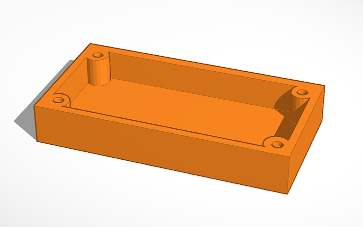3D design Magnet Box 5x2mmm - Tinkercad