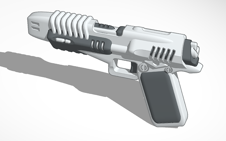 3D design Sci-fi Phaser - Tinkercad