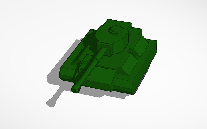 3D design Smol Tank - Tinkercad