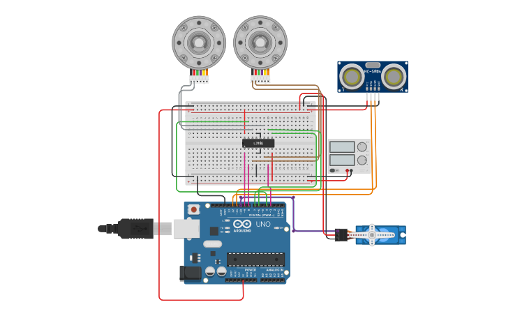 Circuit design PROGRAMACION FINAL | Tinkercad