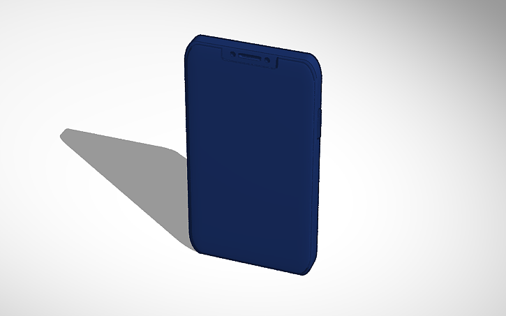 3D design iPhone 12 Pro Max - Tinkercad
