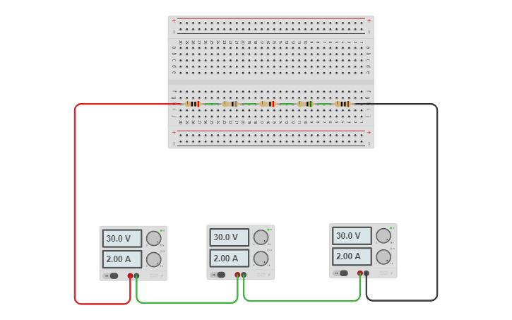 Circuit design Prueba 2 | Tinkercad