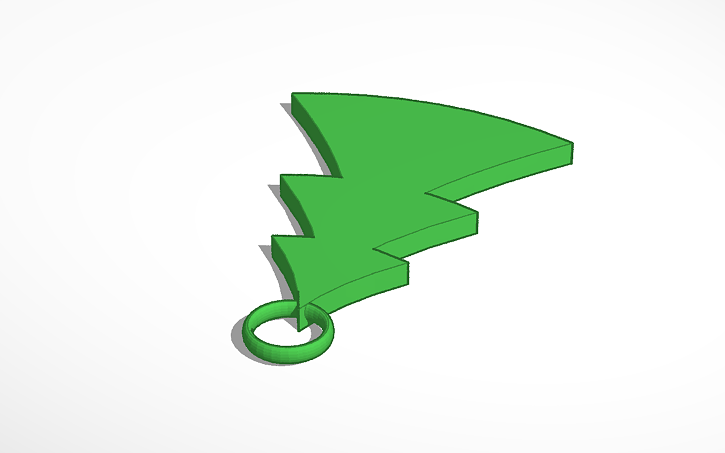 3D design Christmas Tree Decoration - Tinkercad