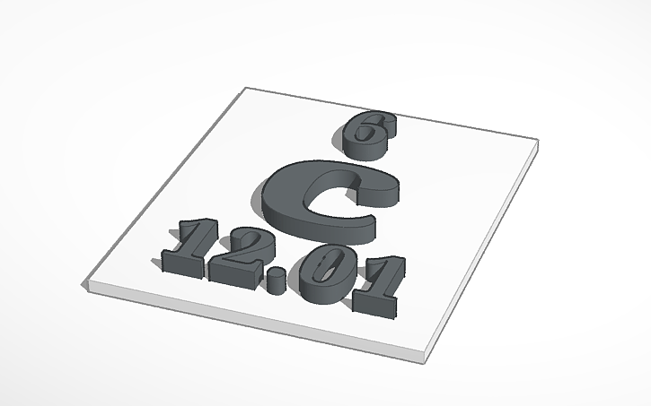 3D design Element - Tinkercad