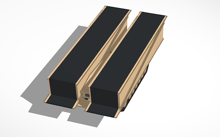 3D design M104 Wolverine - Tinkercad