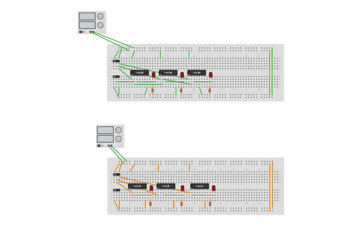 Circuit design Activity 2: Truth table derivation | Tinkercad