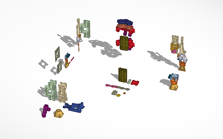 3D design mpcnc gantry - Tinkercad