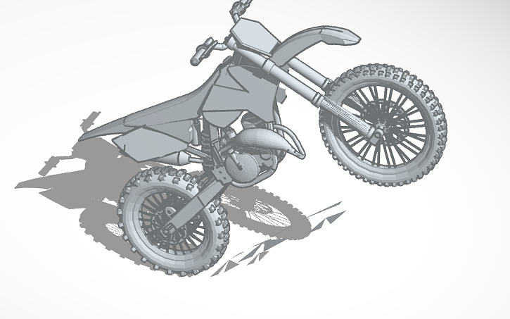 3D design Copy of Dirt Bike - Tinkercad