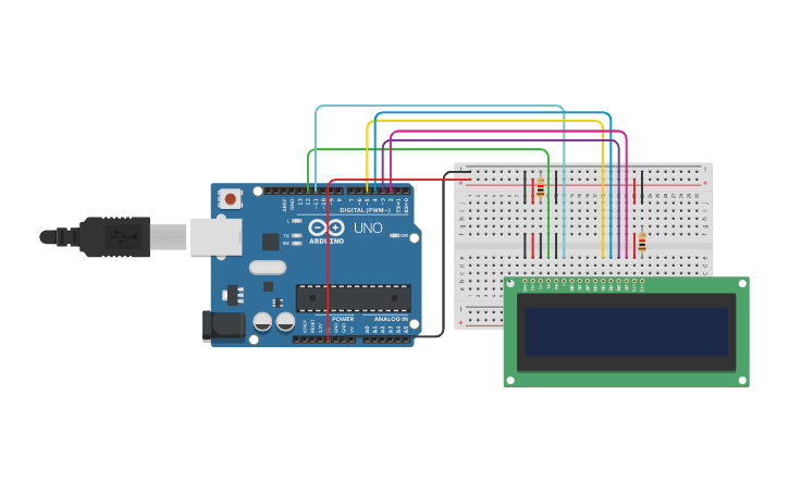 Circuit design Assignment 8 Level 2 - Tinkercad