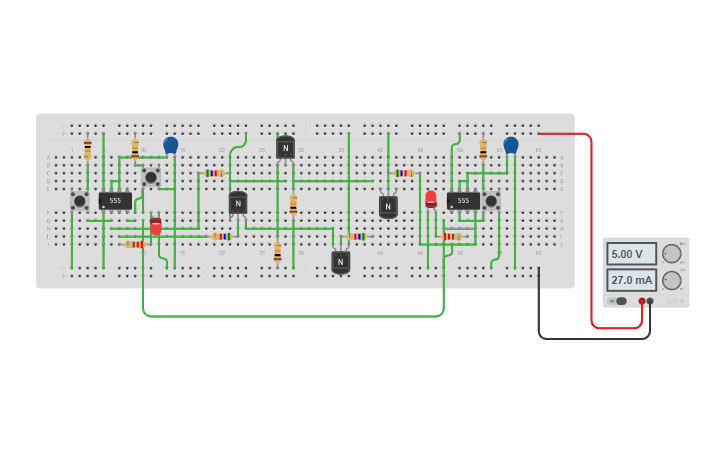 Circuit Design 2 Contestants And A Game Master Tinkercad