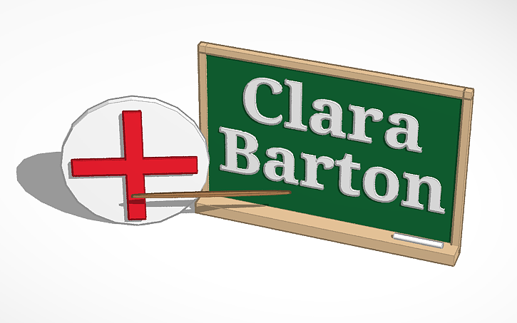 3D design Clara Barton | Tinkercad
