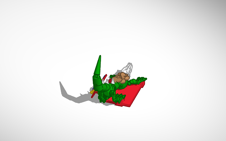 3D design SCP-682 | Tinkercad