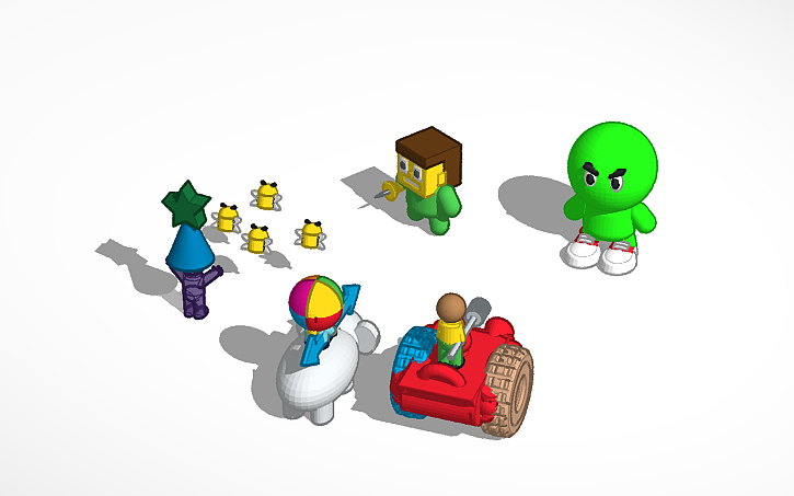 3D design Fight 2 | Tinkercad