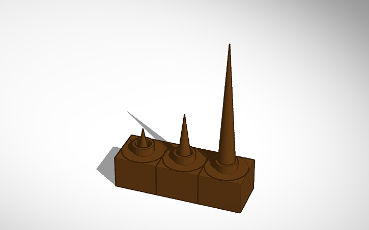 3D design Spike blocks | Tinkercad