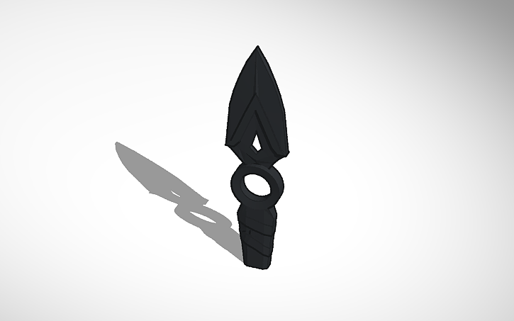 3D design valorant Jett knives - Tinkercad
