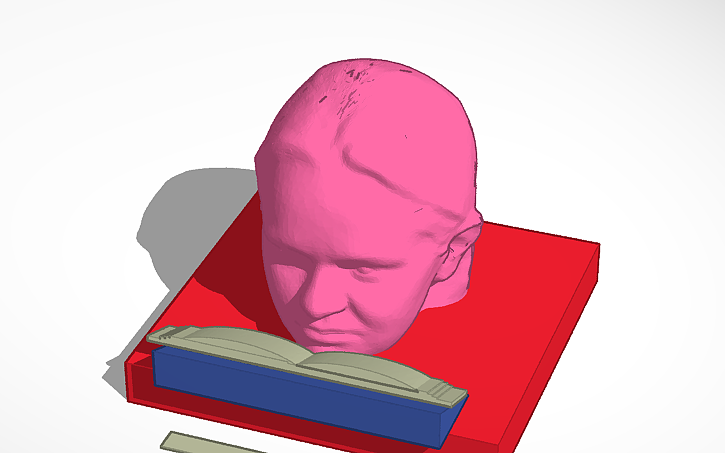3D design Jeanie reading- updated | Tinkercad
