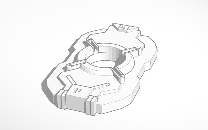 3D design Cortana's Data Chip-Halo 5 - Tinkercad