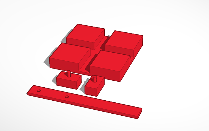 3D design Trammel of Pratt - Tinkercad