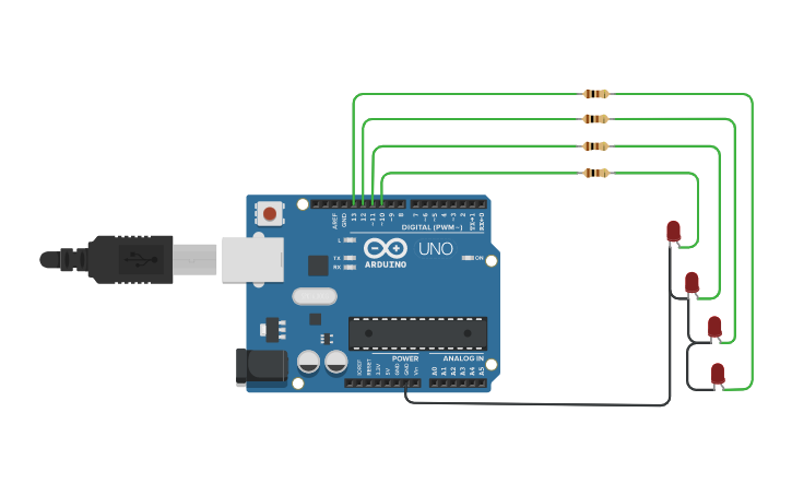Circuit design ATIVIDADE 1 | Tinkercad
