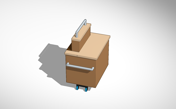 3D design Mobile Kombucha Bar - Tinkercad